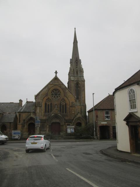 T:UK - Ilminster Methodist Church Spire