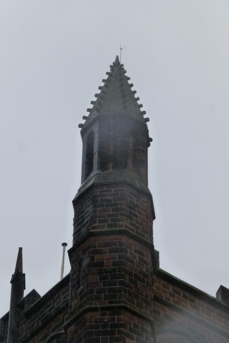 T:UK - Oxton Church Tower SE Pinnacle