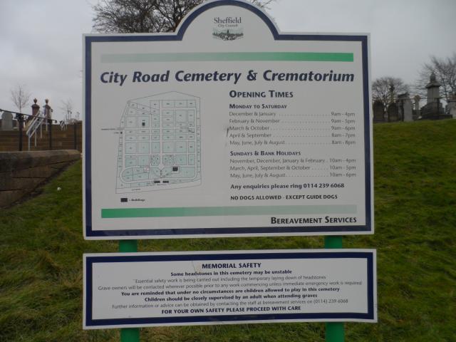 T:UK - City Road Cemetery Tower Centre
