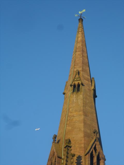 T:UK - Butterton Church Spire