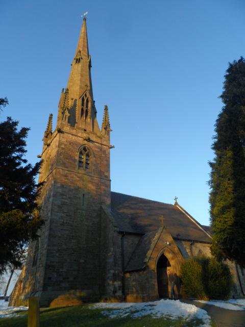 T:UK - Butterton Church Spire