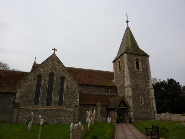 T:UK - Pagham Church Spire