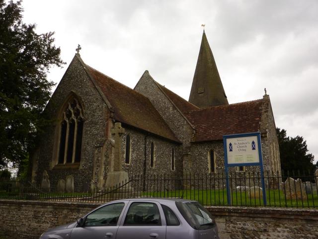 T:UK - Oving Church Spire
