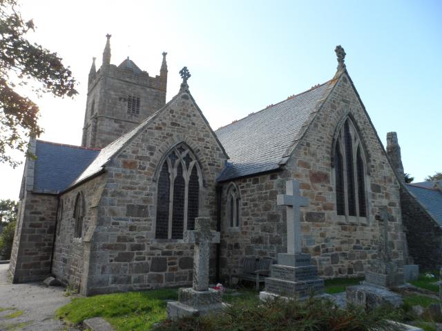 T:UK - Phillack Church Tower Flagstaff