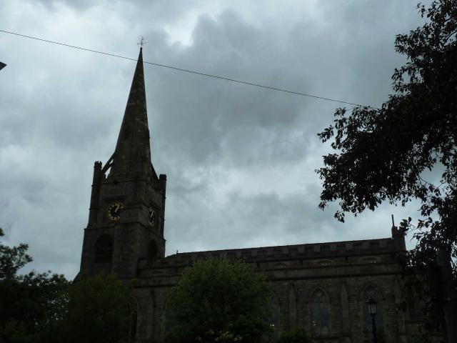 T:UK - Clitheroe St Marys Church Spire