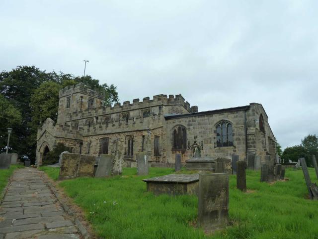 T:UK - Pentrich Church Tower Flagstaff