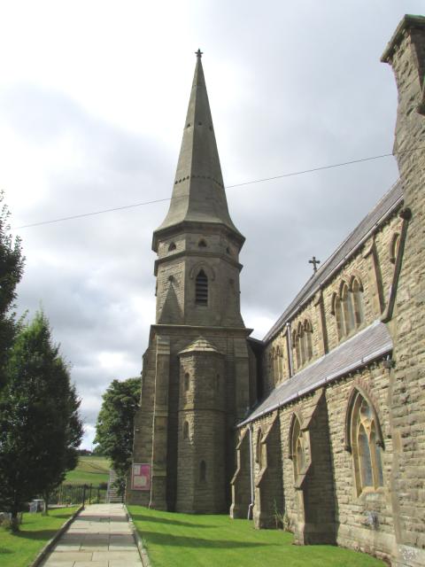 T:UK - Baxenden Church Spire