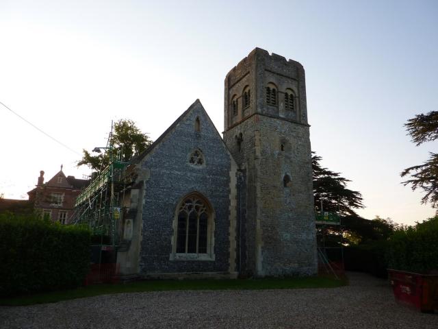 T:UK - Wickham Church Tower
