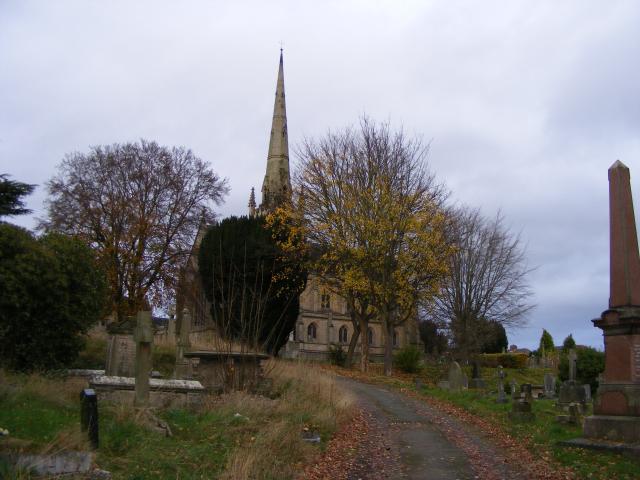 T:UK - Shrewsbury Cemetery Spire