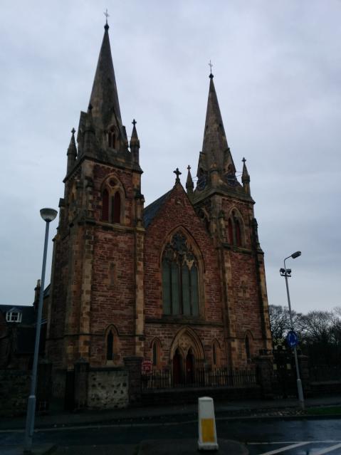 T:UK - Buckie St Peters Church North Spire