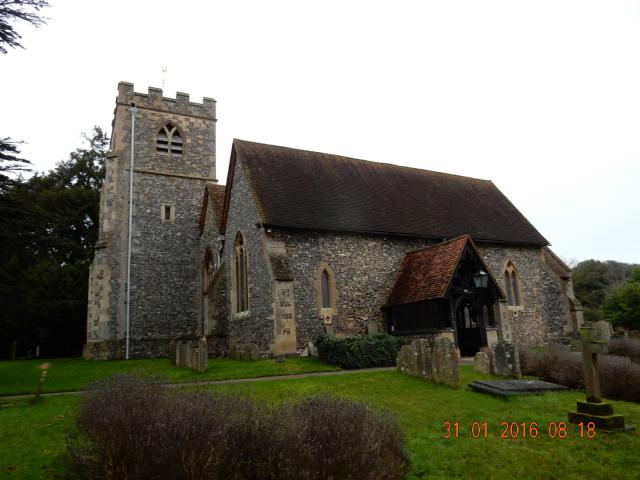 T:UK - Shiplake Church Tower Vane