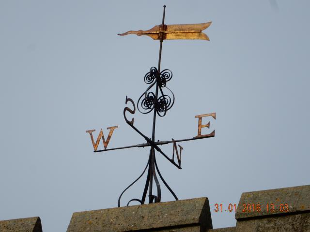 T:UK - Cholsey Church Tower Vane