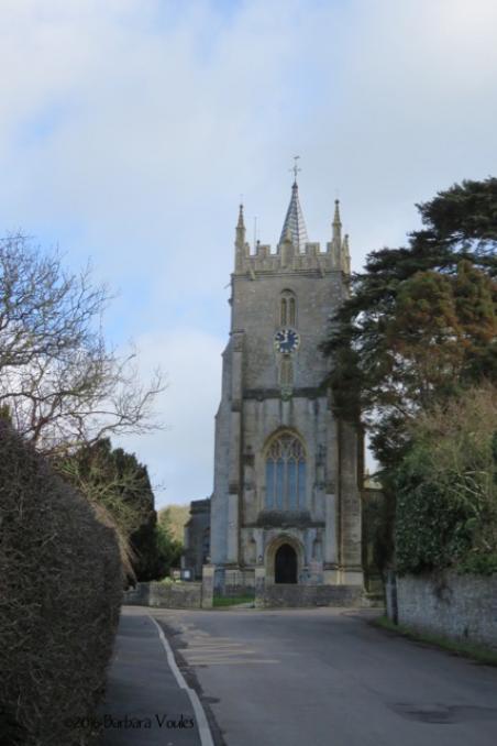 T:UK - West Penard Church Tower Spire