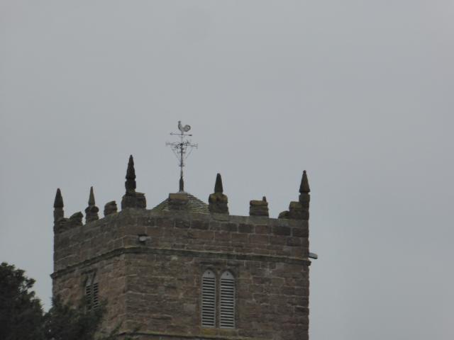 T:UK - High Offley Church Tower