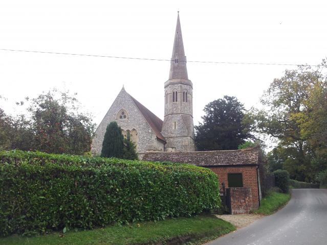 T:UK - Baughurst Church Spire