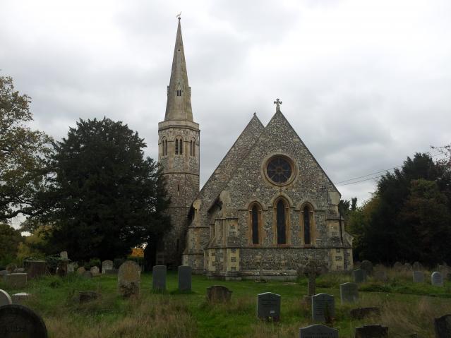 T:UK - Baughurst Church Spire
