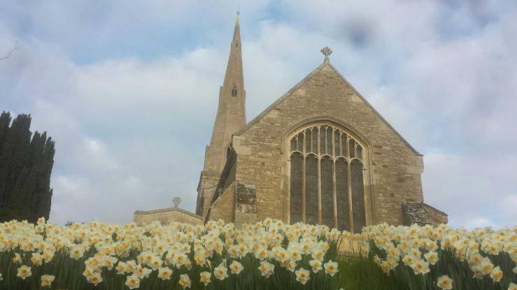 T:UK - Irchester Church Spire