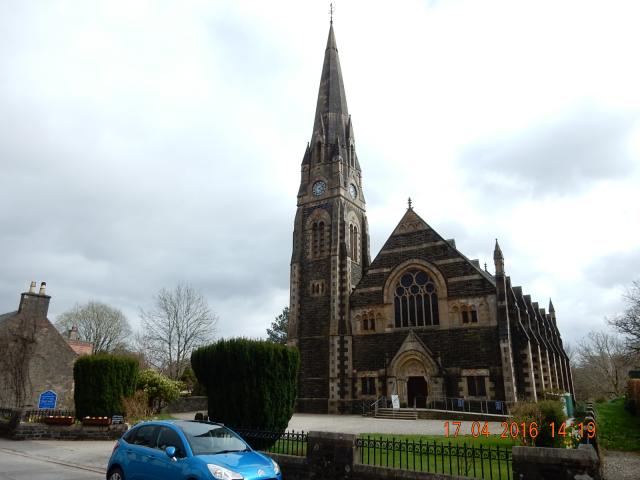 T:UK - Comrie Church Spire