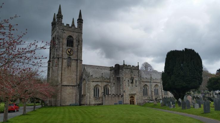 T:UK - St Marys Church Tower Plympton