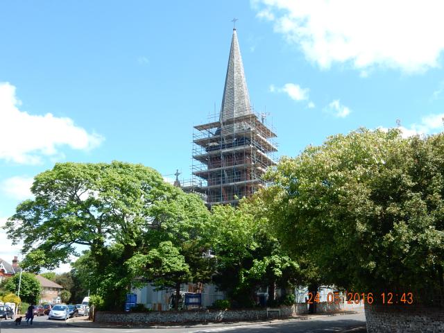 T:UK - Heene Church Spire