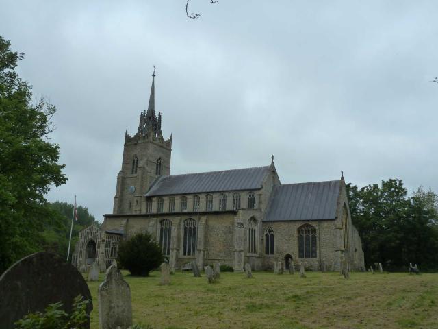 T:UK - East Harling Church Spire