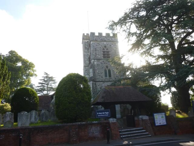 T:UK - St Marys Church Tower Horsell
