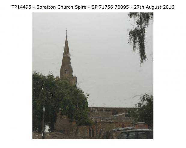 T:UK - Spratton Church Spire