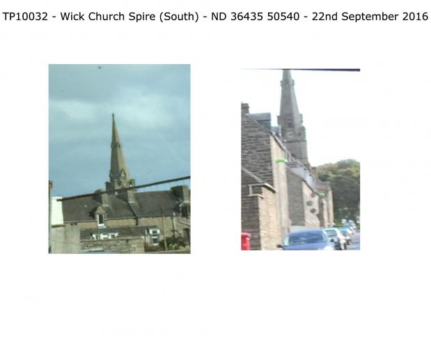 T:UK - Wick Church Spire (South)