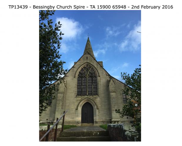 T:UK - Bessingby Church Spire