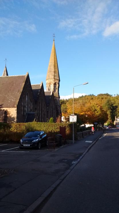 T:UK - Bridge of Allan Church Spire