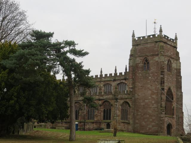T:UK - Malpas Church Tower Vane