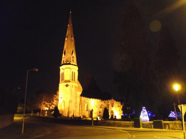 T:UK - Stanwick Church Spire