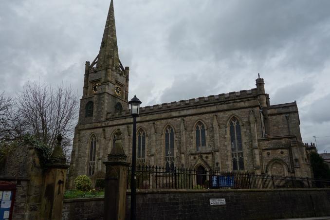 T:UK - Clitheroe St Marys Church Spire