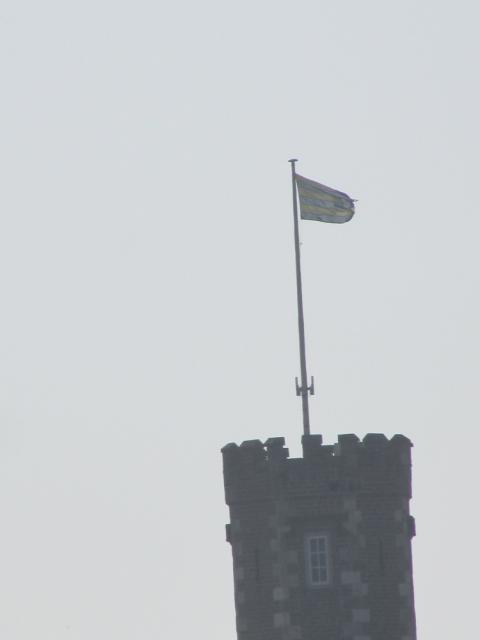T:UK - Burton Constable Hall Tower Flagstaff