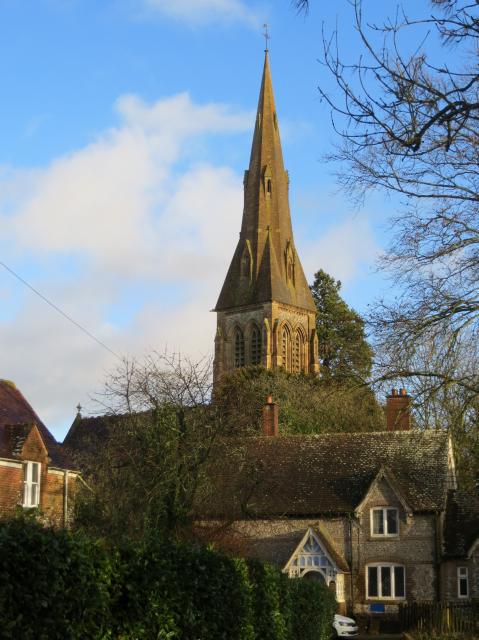 T:UK - Privett Church Spire