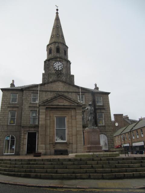 T:UK - Peterhead Town Hall Spire