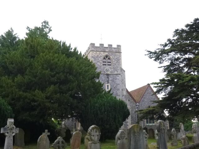T:UK - Shiplake Church Tower Vane