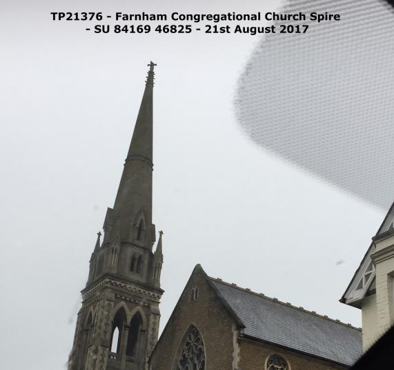 T:UK - Farnham Congregational Church Spire