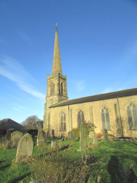 T:UK - Gateshead High Fell Church Spire St Johns