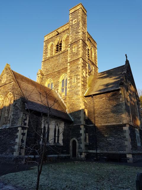 T:UK - Windermere Church Tower Vane
