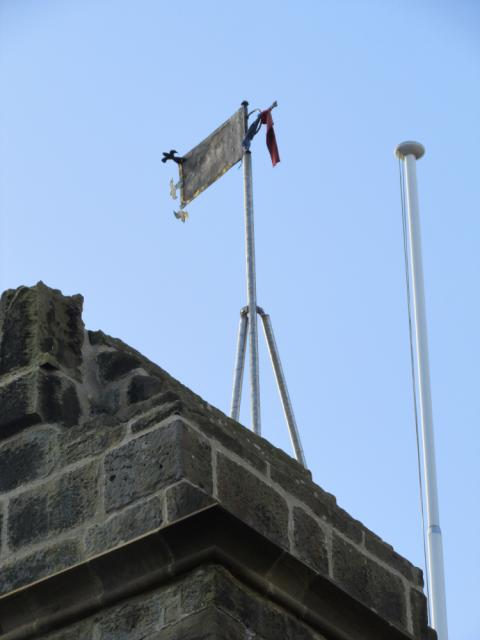 T:UK - Scalby Church Tower Vane