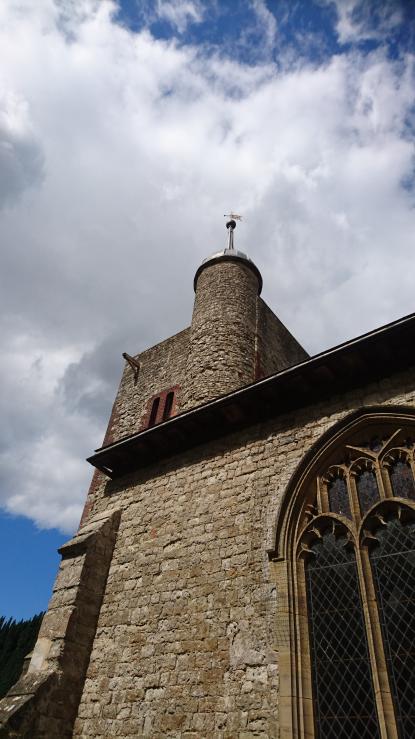 T:UK - Yalding Church Turret Vane