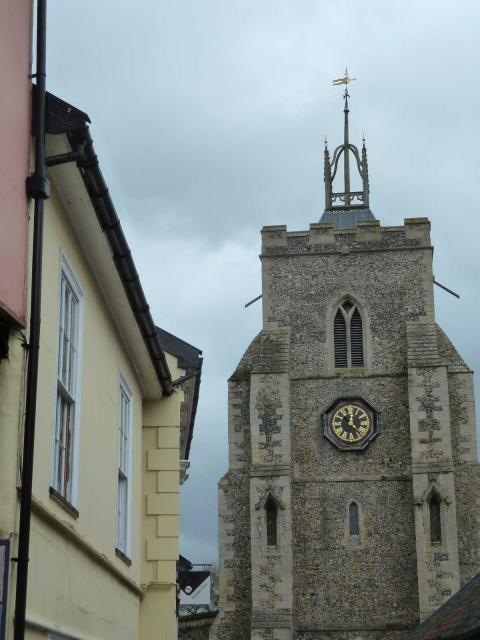 T:UK - Diss Church Tower Vane