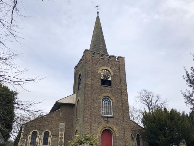 T:UK - Lower Feltham Church Spire