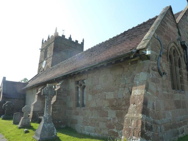 T:UK - High Offley Church Tower