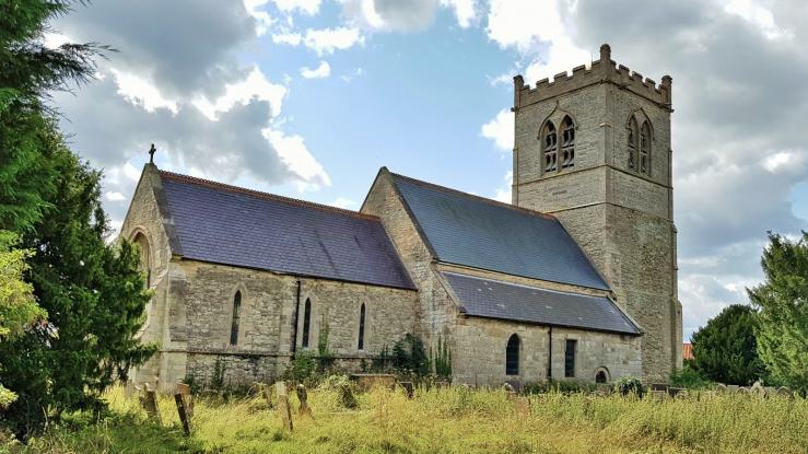 T:UK - South Muskham Church Tower Vane