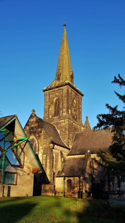 T:UK - Garforth Church Spire