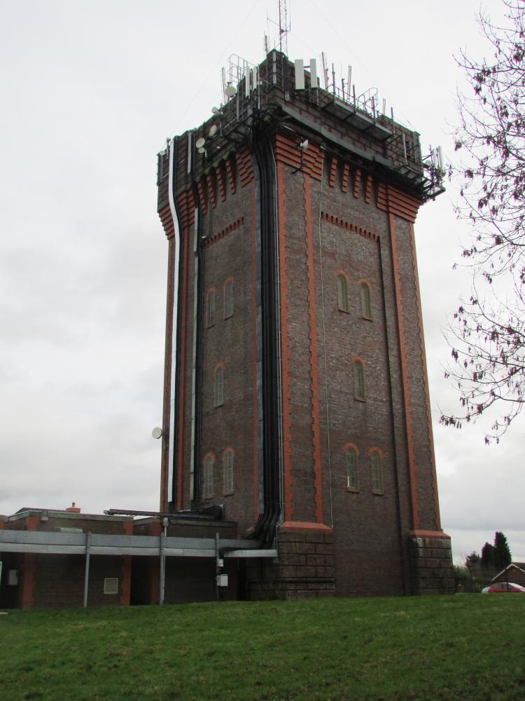 T:UK - Winshill Water Tower Mast
