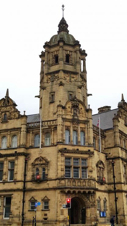 T:UK - County Buildings Cupola Wakefield