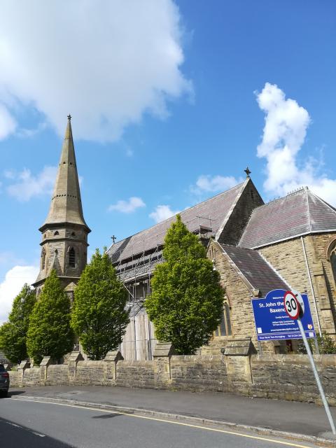T:UK - Baxenden Church Spire